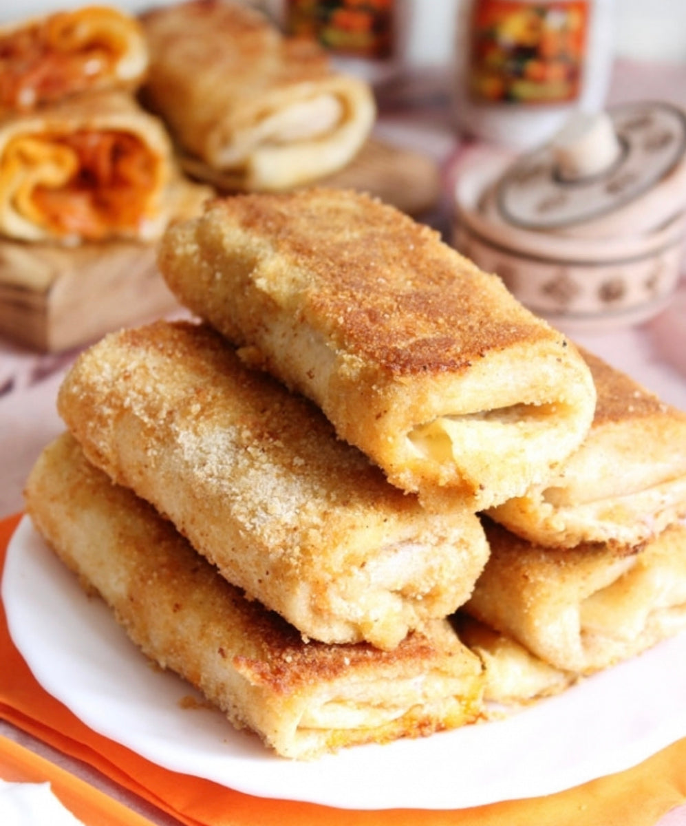 Blinis with Chicken, Mushrooms and Cheese 1kg – Mari Vanna Deli